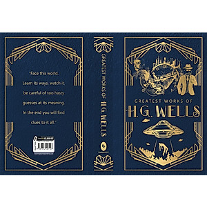 Greatest Works of H.G. Wells (Deluxe Hardbound Edition)