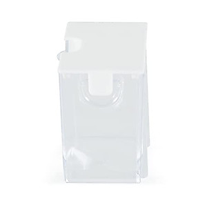 Elizabeth Ward Bead Storage Solutions Clear Plastic Storage Containers (5pc) – Medium – Organize Beads, Jewelry Making and Craft Supplies, Earrings and More – Securely Snaps Shut, 1-3/4” x 2” x 1-1/8”