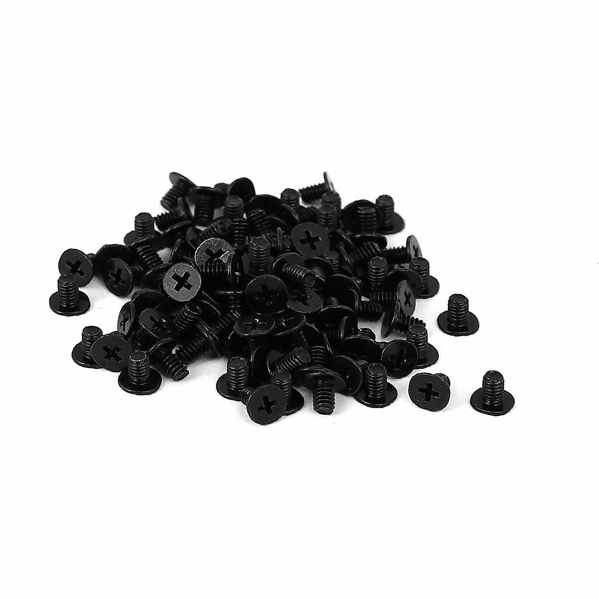 New Lon0167 CM2x3mm Phillips Featured Tablet PC Laptop reliable efficacy Computer Back Cover Screw Black 100pcs(id:d33 62 f9 645)