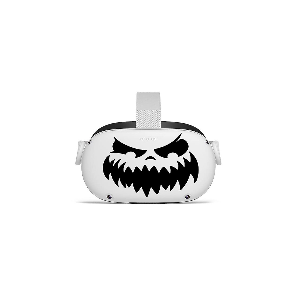 Pumpkin Wicked Smile - Oculus Quest 2 - Decals - Black