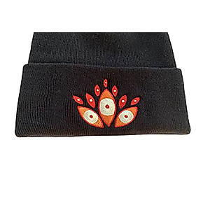 ASVP Shop Amphibia Darcy Embroidered Beanie Black
