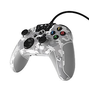 Turtle Beach Recon Controller Wired Game Controller Officially Licensed for Xbox Series X, Xbox Series S, Xbox One & Windows - Audio Enhancements, Remappable Buttons, Superhuman Hearing – Arctic Camo
