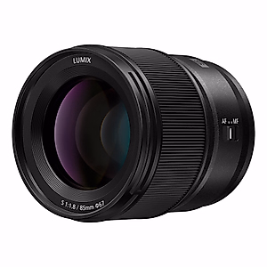 Panasonic LUMIX S5II Mirrorless Camera (DC-S5M2KK) with LUMIX S Series 85mm F1.8 L Mount Interchangeable Lens (S-S85)