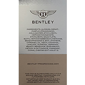 Bentley Infinite Intense Men's Eau de Parfum Spray, 3.4 Ounce