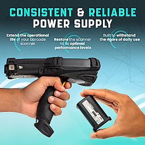 Artisan Power Replacement Battery Compatible with Motorola & Symbol MC9000-G/K Series Scanners. 2600 mAh