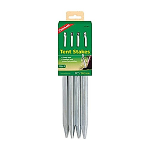 Coghlan's Steel Tent Stakes, 12-Inch