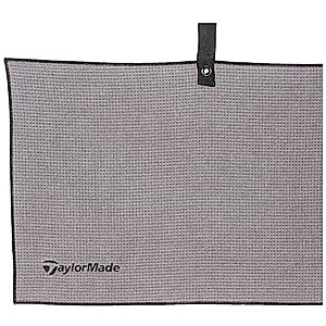 TaylorMade Golf MICROFIBER CART TOWEL (GRAY), 15" X 24"