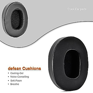 Hesh3 Ear Pads - defean QuickFit Replacement Ear Cushion Earpads Compatible with Skullcandy Crusher/Evo/Hesh 3, Venue Wireless ANC,Over-Ear Headphone