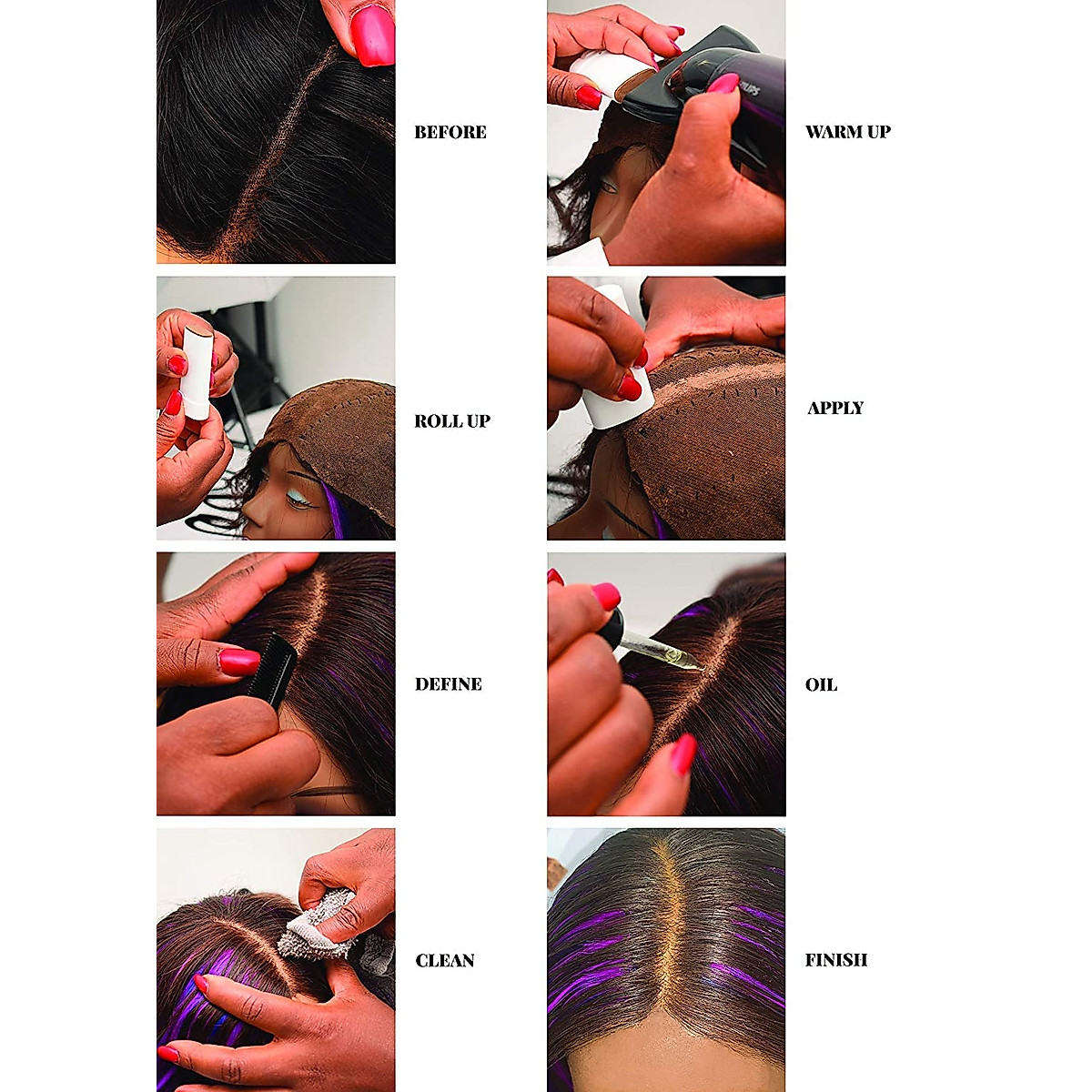 Perfect Line Lace Wig Grids and Knots Concealer - TAN