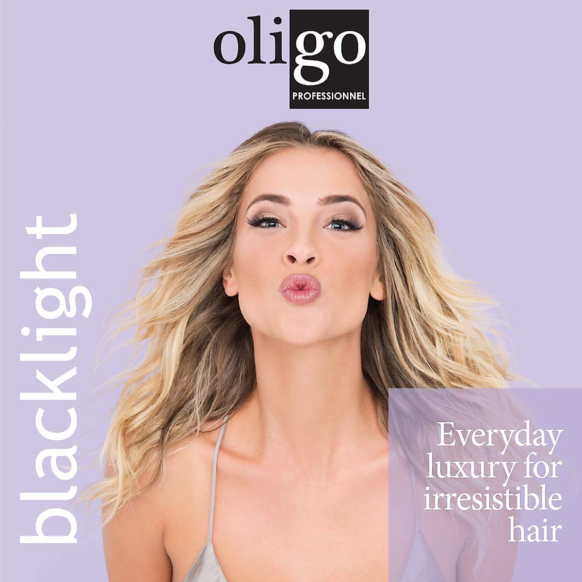 Oligo Professionnel - Blacklight Nourishing Shampoo & Conditionner for blondes - Sulfate-Free - Vegan - For color treated hair- Hydrating formula with Argan oil - 8.5 oz DUO BUNDLE