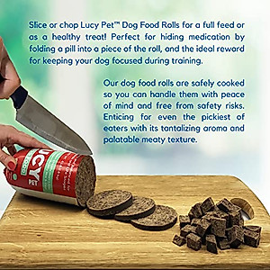 Lucy Pet Products Lucy Pet Beef Formula Dog Food Rolls