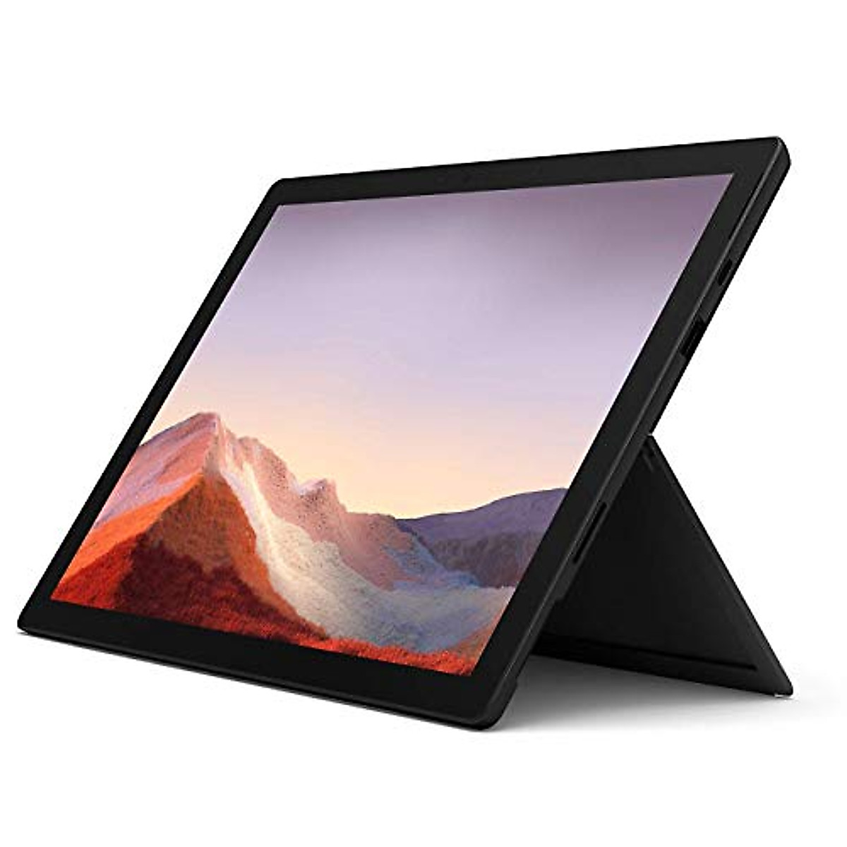Microsoft Surface Pro 7 256GB i7 16GB RAM Windows 10 Pro (Wi-Fi, 1.3GHz Quad-Core i7 up to 3.9GHz, 12.3 Inch Touchscreen) Matte Black PVT-00015 (Renewed)