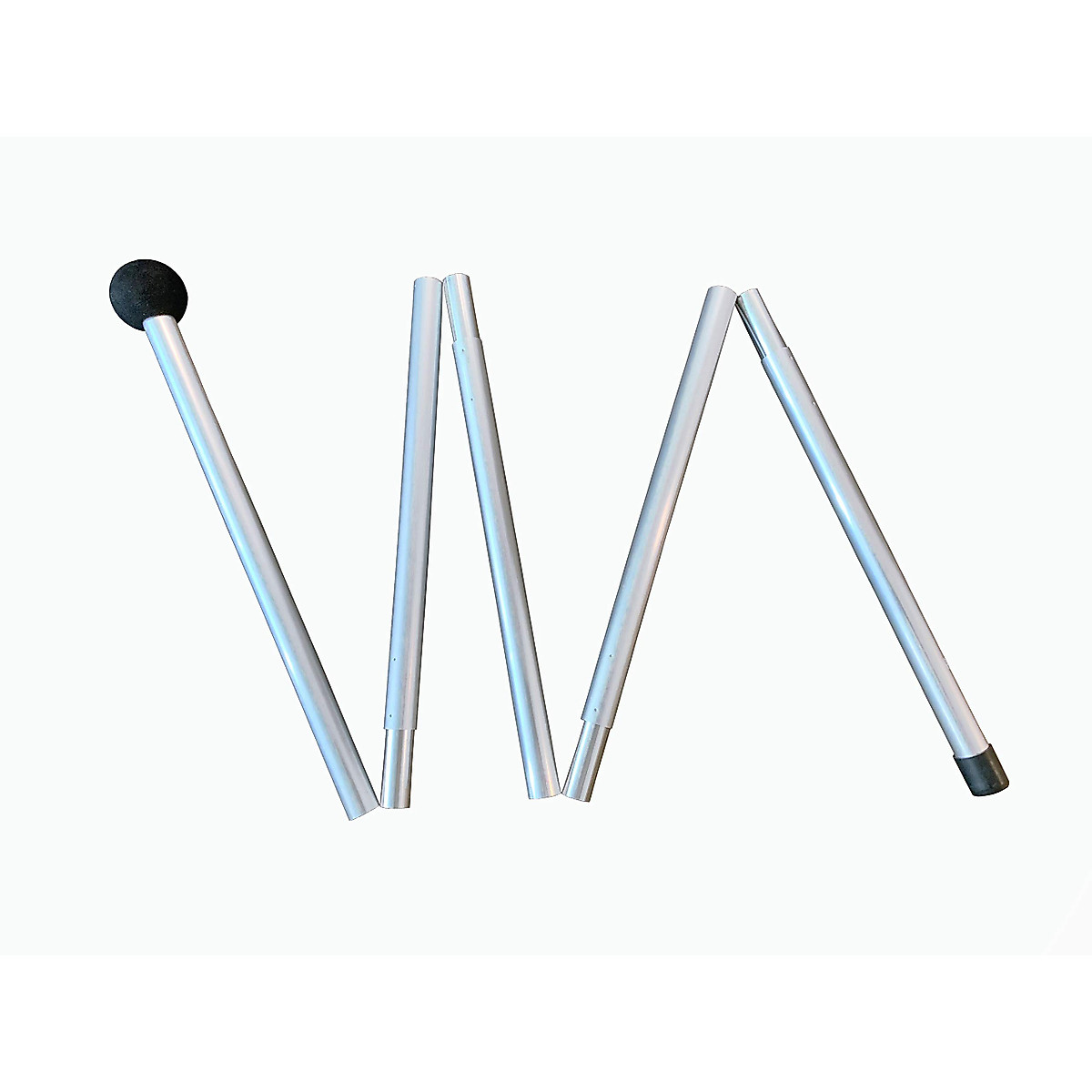 SUN NINJA Replacement Beach Tent Poles, 2 Poles Included