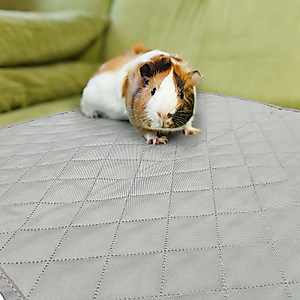 AIERSA 2Pack Guinea Pig Cage Liners - Super Absorbent and,Odor Control,Guinea Pig Bedding Solution 23" x 47"