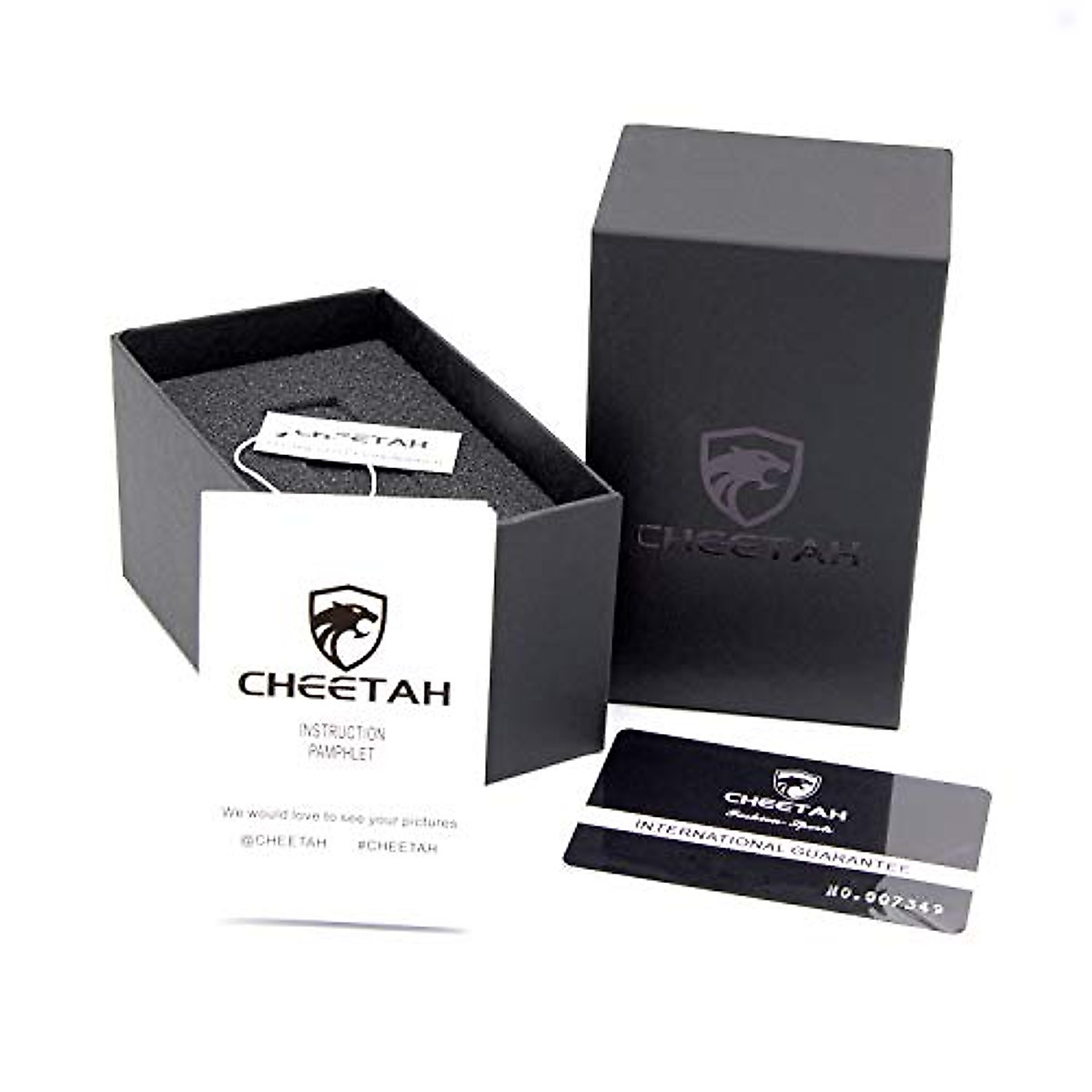 GOLDEN HOUR Men's Watches with Stainless Steel and Metal Casual Waterproof Chronograph Quartz Watch, Auto Date in Grey Hands