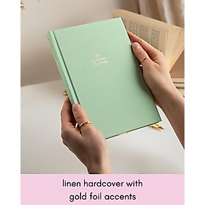 KUNITSA CO. Reading Journal. Book Journal for Book Lovers & Readers. Review and Track Your Reading (Green) - 52 book reviews