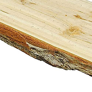 Natural Wooden Bird Perch Stand, Multi-Branch Hanging Perch Platform for Parrots, Cockatiels, Conures, Macaws, 7-8cm 15cm