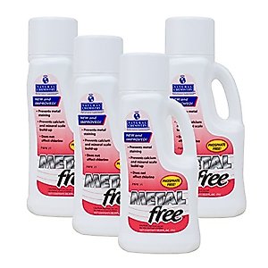 Natural Chemistry 4 New 07001 Spa Swimming Pool Metal Free Chemical - 1L Each
