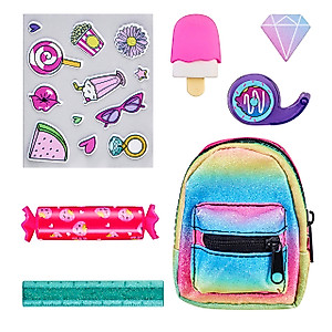 REAL LITTLES RLITTLES01B Mini Backpacks, Multicolored, 8.6 x 12.5 x 5.8cm