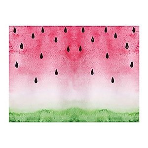Allenjoy Watermelon Backdrop for Infant Newborn Baby Portrait Baby Shower Photography Kids Girl First 1st Birthday Party Background Summer Twotti Frutti Party Banner Cake Table Decor 8 x 6 FT