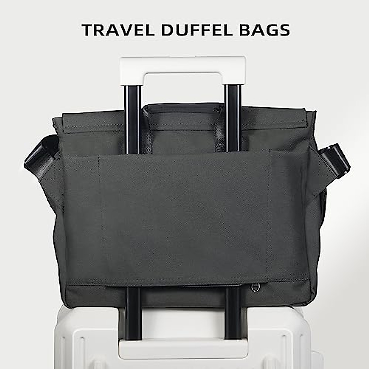 Volcan Messenger Satchel Bag, Small & Well-Made, Lightweight All-in-One Practical Duffel Weekender Bag for Men and Women, Water Repellent, Tear Resistant, Ideal for Daily Carry-to-Work, All is well