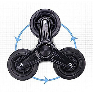 Shopping Trolley on Wheels Multi Function Shopping Cart Large Capacity Lightweight Wheeled Trolley 6 Wheels Blue Push Cart Bag Storage Hand Trucks,