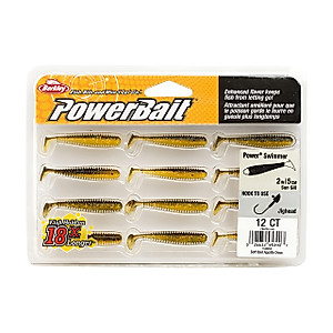 Berkley Powerbait Power Swimmer Fishing Soft Bait, Sun Gill, 2"