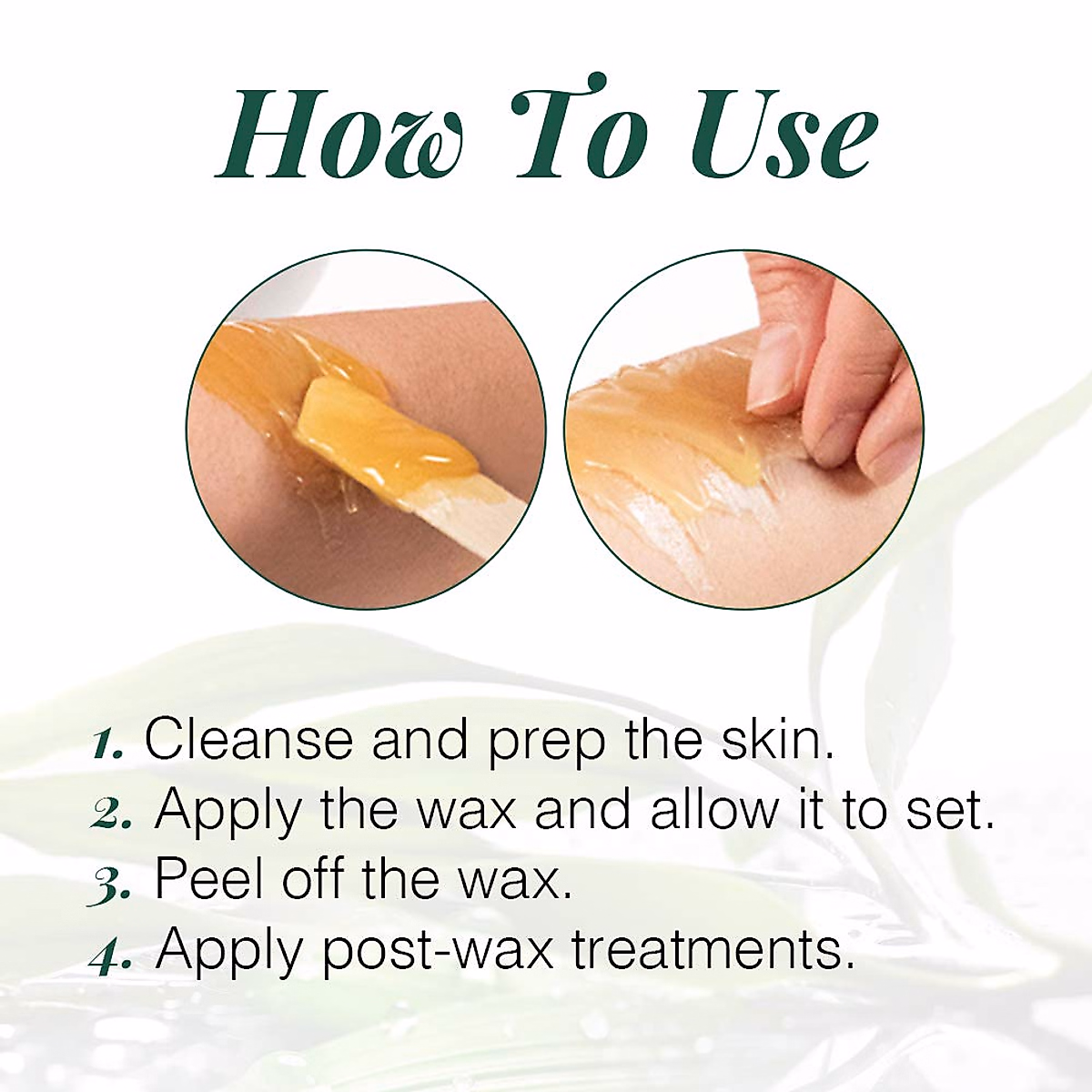 Clean + Easy Brazilian Hard Wax, Full Body Hair Removal For All Skin Types, 14 oz