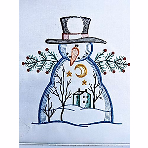 Quilt Kit Country Christmas/Pre Cut Ready to Sew/Finished Embroidery