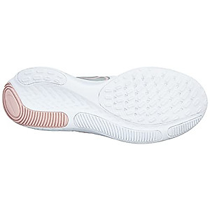 Nike Women's React Miler 2 Shoes, White/Pink, 10.5