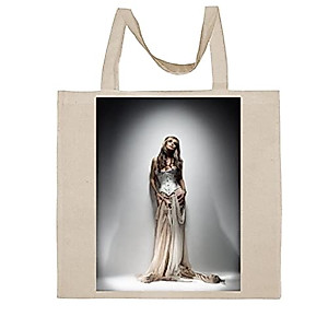 FC Carino Sarah Brightman - A Nice Graphic Cotton Canvas Tote Bag FCA #FCAG426115