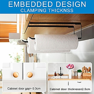 KOTTVR Latest Style Rotation tumbler lid organizer，lid organizerUp to 20 Lids,cup lid organizer,lid organizers inside cabinet,Hook for Kitchen Organizer and Storage,paper towel holder under cabinet