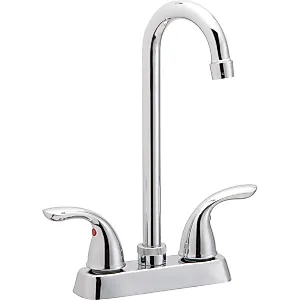 Elkay Everyday LK2477CR Deck Mount Bar Faucet with Lever Handles, Chrome