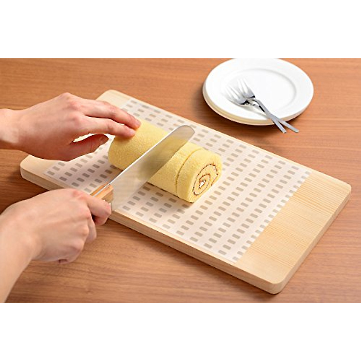 Oaks Leye LS1532 Cutting Board Stain Resistant, 50 Sheets, White, Made in Japan