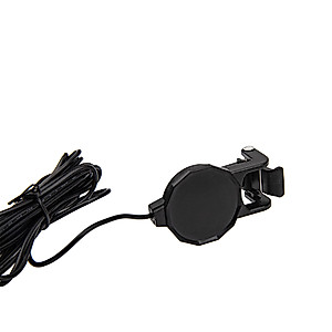 1Pcs Yootones Clip-on Pickup w/Audio Jack Compatible with Acoustic Guitar Violin Banjo Ukulele (Black)