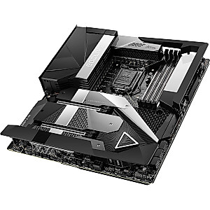 MSI MEG Z590 GODLIKE Gaming Motherboard (E-ATX, 11th/10th Gen Intel Core, LGA 1200 Socket, DDR4, PCIe 4, SLI/CFX, M.2 Slots, Thunderbolt, Wi-Fi 6E, Mystic Light RGB)
