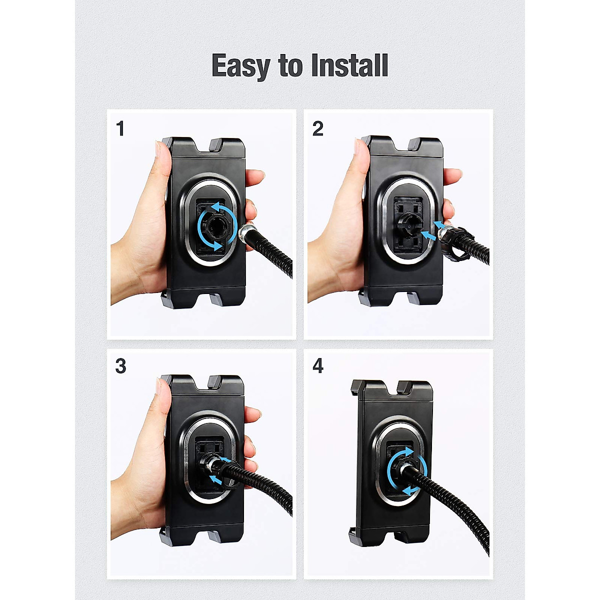 elitehood Tablet Stand Holder, Flexible Gooseneck iPad Tripod Stand Holder for floor, 67’’ Height Adjustable iPad Mount & Cell Phone Holder for 4.7"-12.9" iPhone, iPad Mini Air Pro 11/12.9, Galaxy Tab