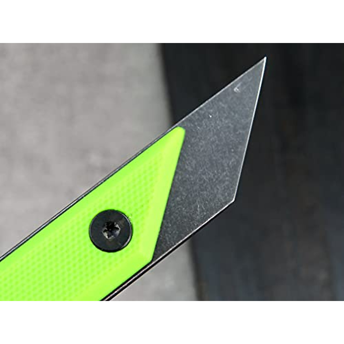 Ccanku C1146 Fixed Blade Knife,440C Blade G10 Handle EDC Tool Knife for Outdoor, Camping, Hiking, Fishing with kydex Sheath (Light Green)