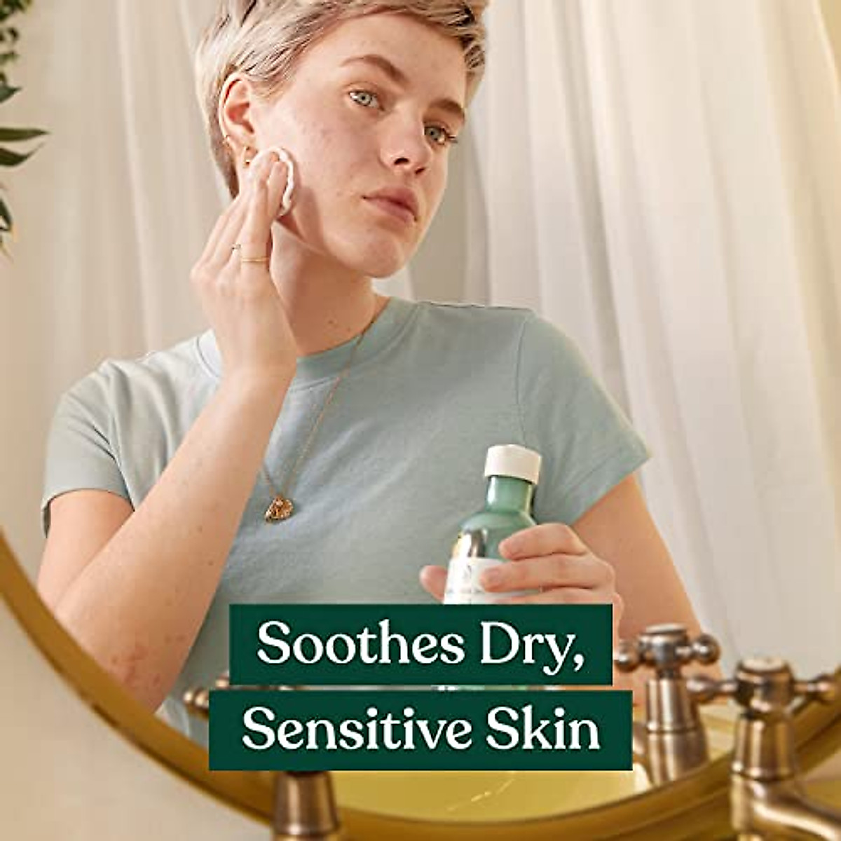 The Body Shop Aloe Calming Toner – Tones & Soothes Sensitive Skin – Vegan – 8.4 oz