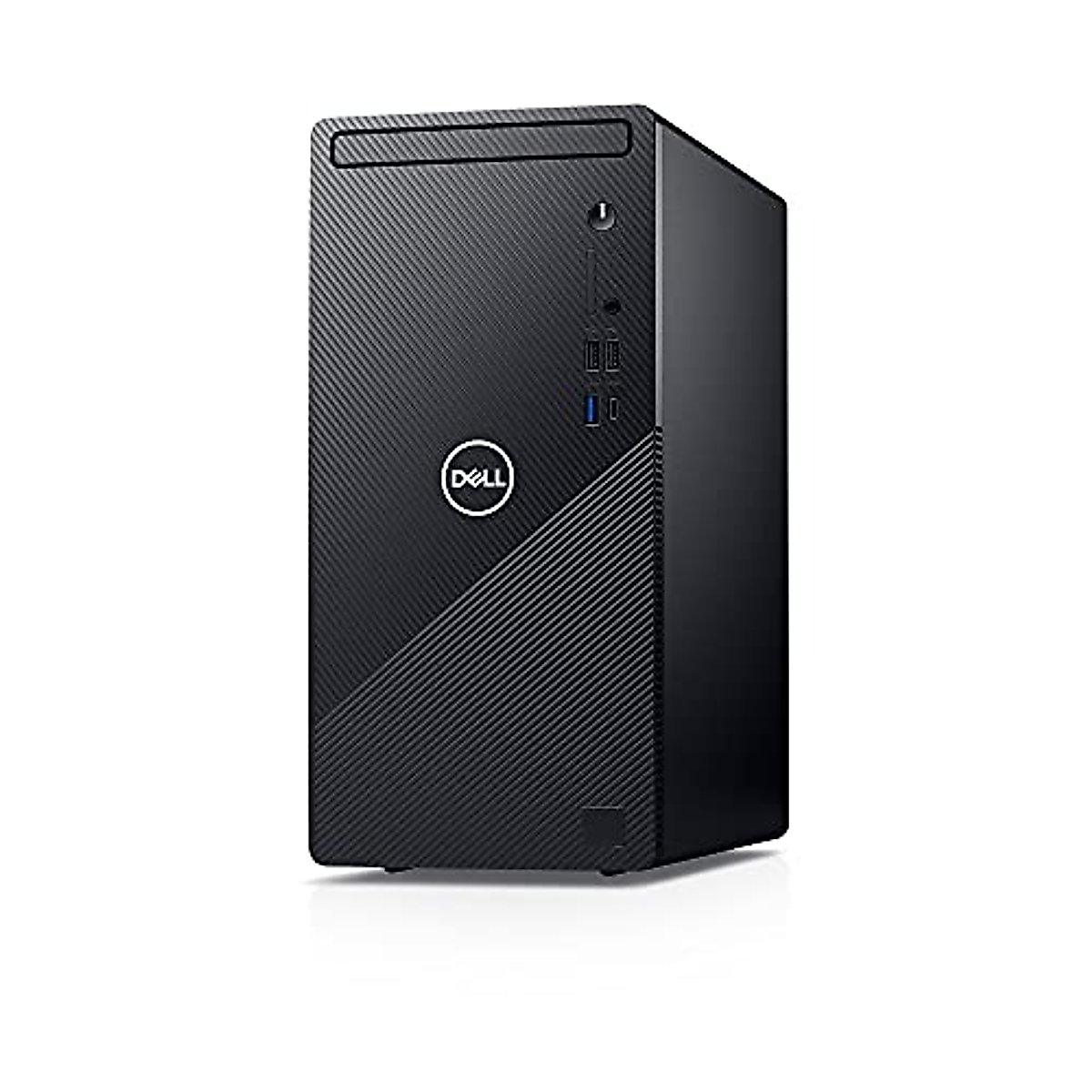 Dell Inspiron 3891 Compact Desktop Computer Tower - Intel Core i5-10400, 16GB DDR4 RAM, 256GB SSD + 1TB SATA HDD, Intel UHD Graphics 630 with Shared Graphics Memory, Windows 10H - Black (Latest Model)