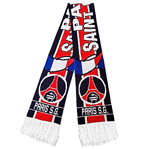 PSG Scarf | Paris St Germain Soccer Fan Scarf