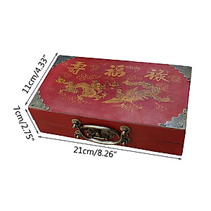 Vintage Chinese Terracotta Warrior 32 Chess Set Wood Table Chess Games Gift