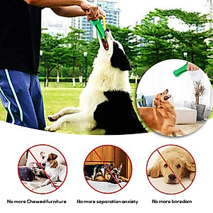 ZP-PY Dog Chew Toys for Aggressive Chewers: Alligator Dog Toys for Large/Medium/Small Breed - Indestructible Dog Toys - Toothbrush Rubber for Dog Teeth Cleaning - Squeaky Sound for Dog Attraction