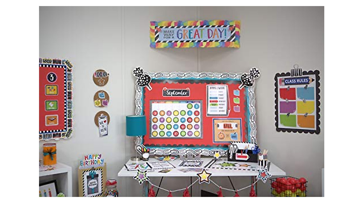 Creative Teaching Press Bold & Bright Calendar Set
