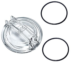 Gekufa SPX3100D Pool Pump Lid for Compatible with Hayward Super II Pump SP3000 Series Models SP3007(eeaz), SP3010(eeaz), Include SPX3000S Strainer Cover O-Ring Replacement Thread Strainer Cover