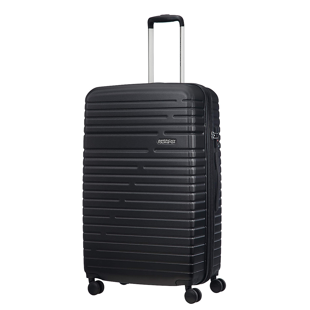 American Tourister Spinner 79 Expandable, Jet Black (Black), Large
