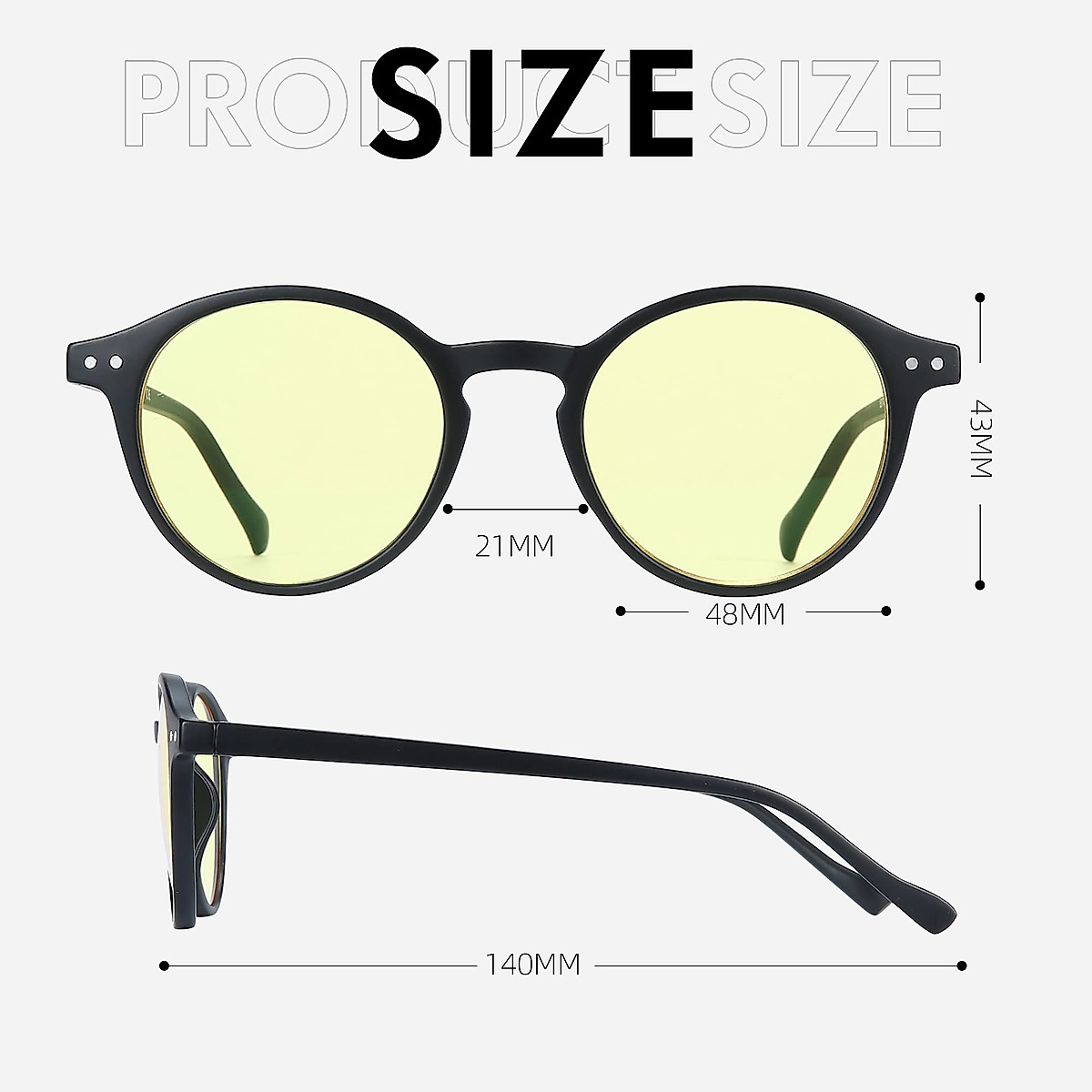 ZENOTTIC Night Driving Glasses Polarized Night Vision Sunglasses Anti Glare Rainy Safe Hd Outdoor Eyewear For Men Women