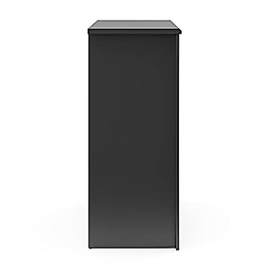 Storkcraft Crescent 4 Drawer Chest (Gray) – GREENGUARD Gold Certified, Easy-to-Match Chest of Drawers for Nursery and Kids Bedroom, Dresser Organizer for Children’s Bedroom