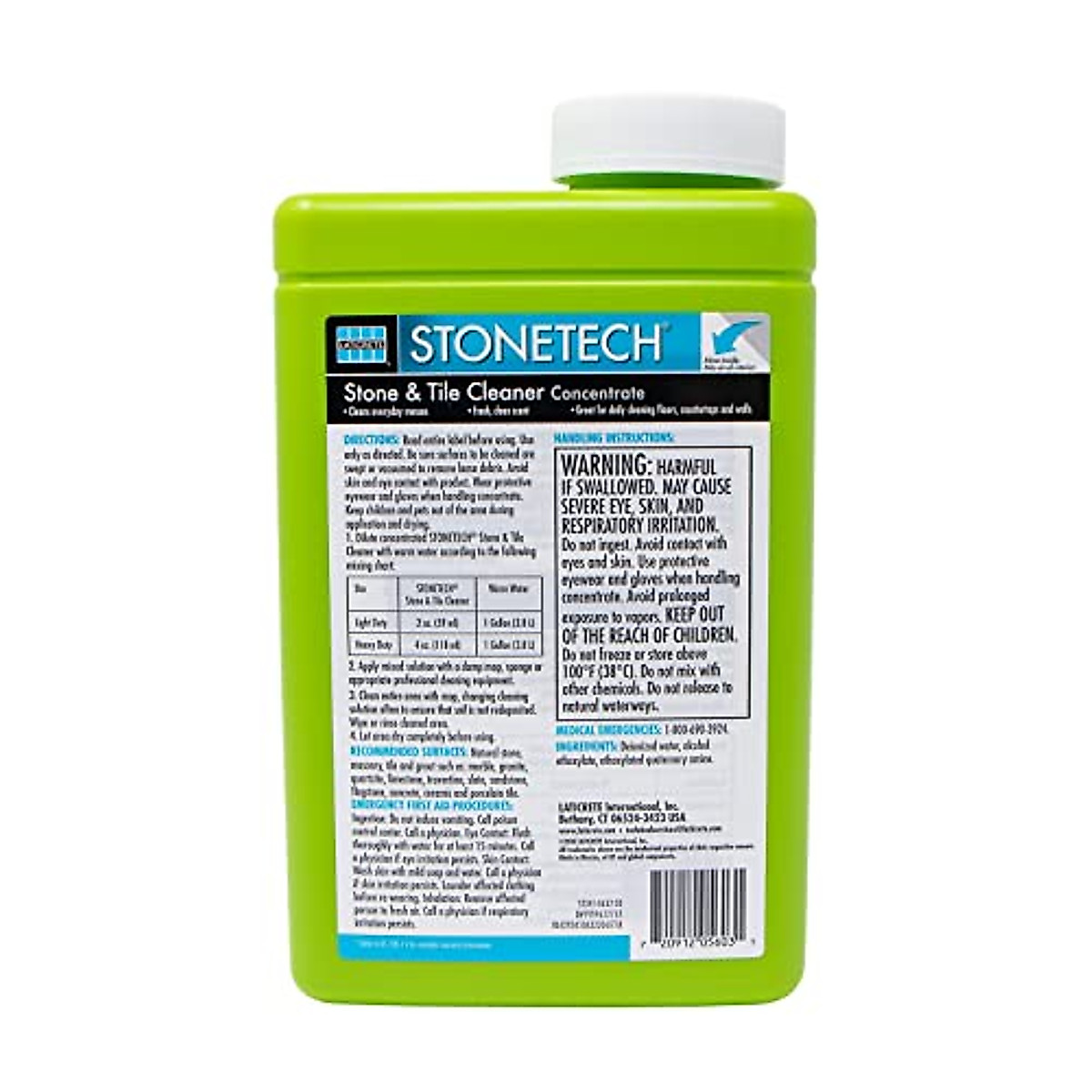 STONETECH Stone & Tile Cleaner, 1 Quart/32OZ (946ML) Bottle