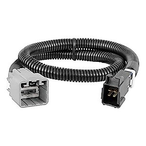 CURT 51439 Quick Plug Electric Trailer Brake Controller Wiring Harness, Select Dodge, Ram 1500, 2500, 3500